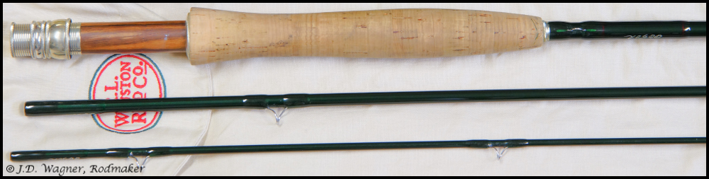 Vintage Cane and Graphite Rods From an Estate, J.D. Wagner, Agent