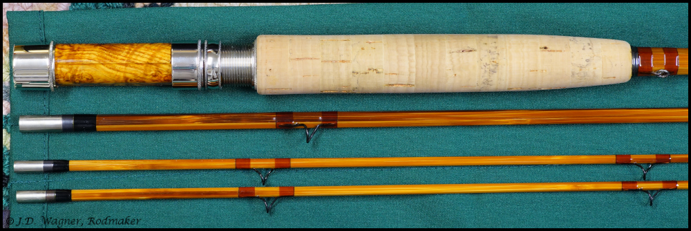 Vintage Cane and Graphite Rods From an Estate, J.D. Wagner, Agent